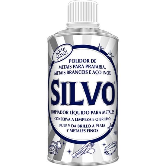 Riograndense Distribuidora. Polidor Liquido Silvo 200 Ml