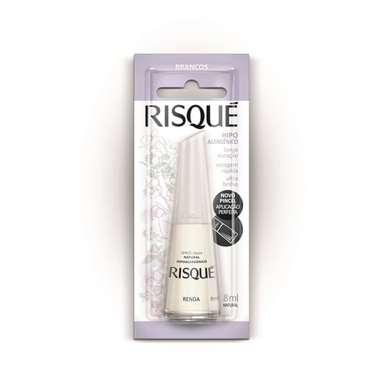 Riograndense Distribuidora. Esmalte Risque Nat 8ml Renda