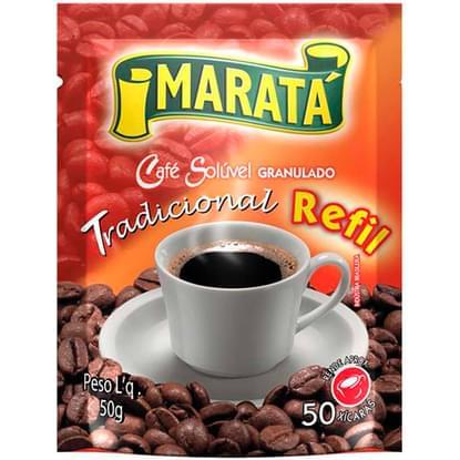 Riograndense Distribuidora. Cafe Marata Soluvel Sachet 50g