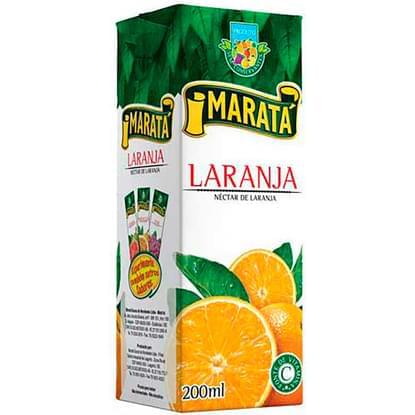 Riograndense Distribuidora. Suco Marata Nectar 200ml Laranja